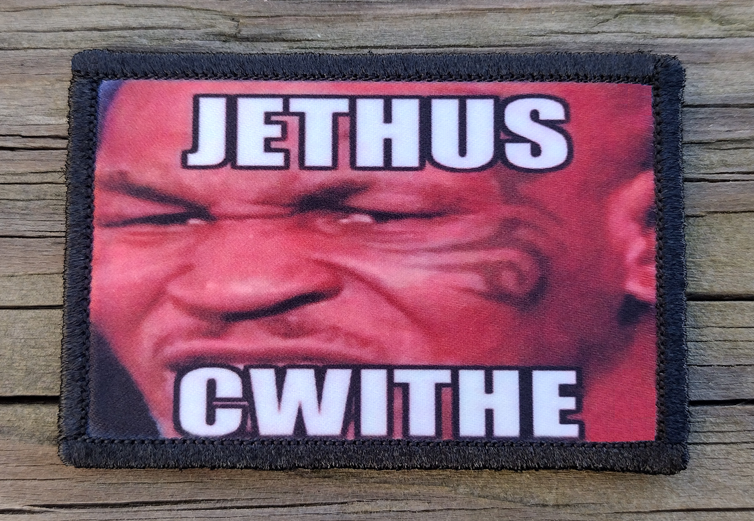 Mike Tyson Jethus Cwithe Morale Patch – Rude Patch